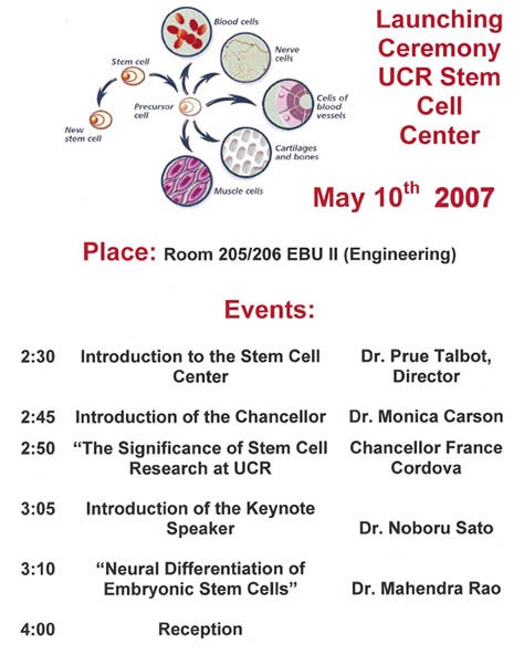 Events Archive | Stem Cell Center